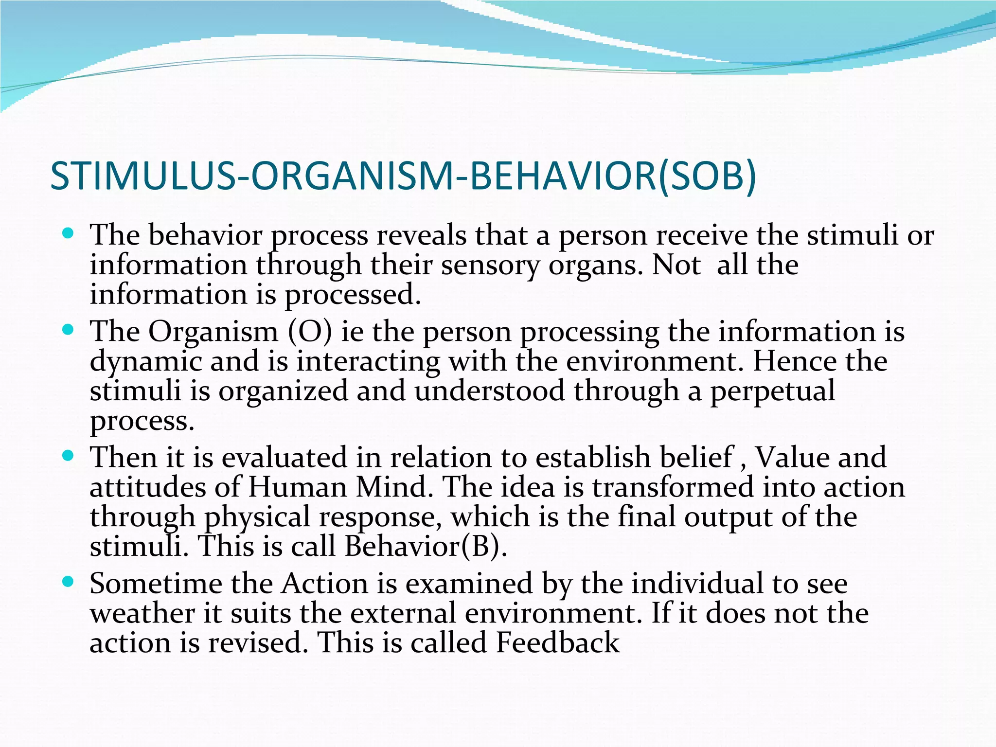 Understanding human nature and behaviour | PPT