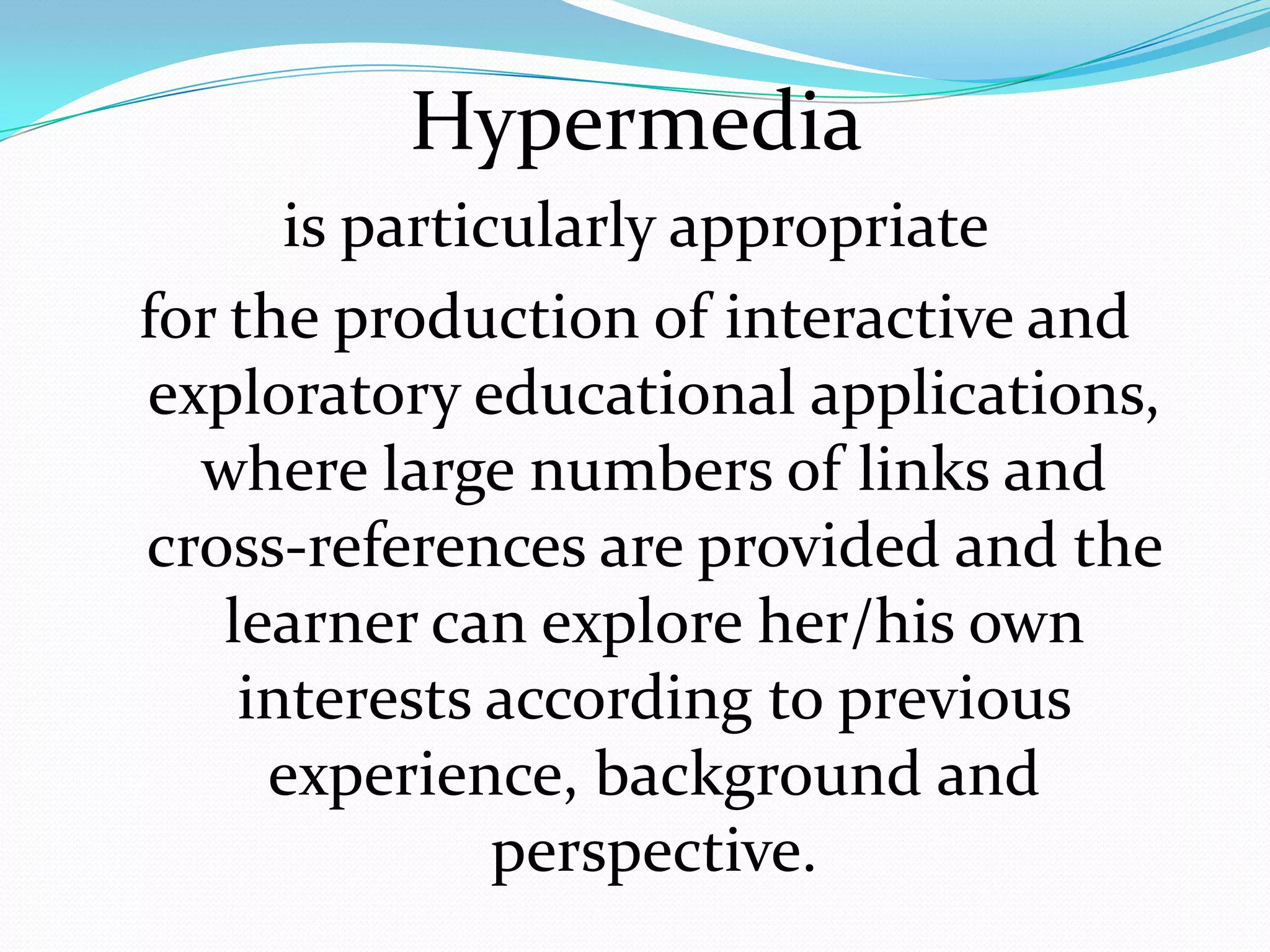 Understanding hypermedia | PPTX