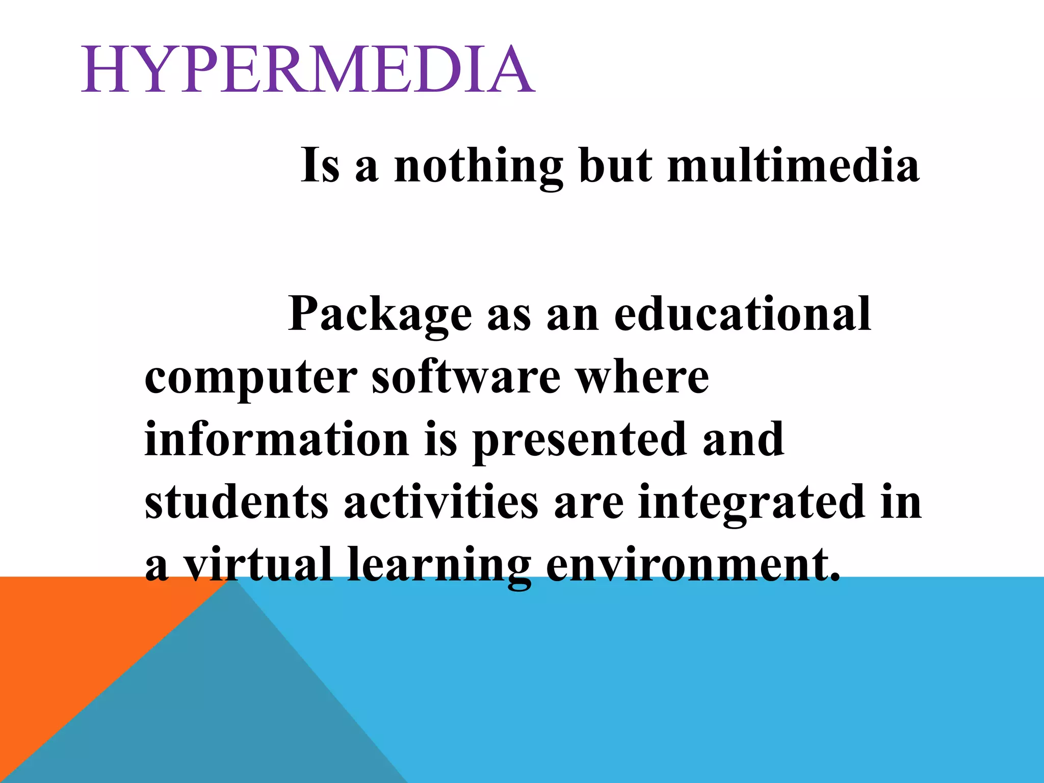 Understanding hypermedia | PPTX