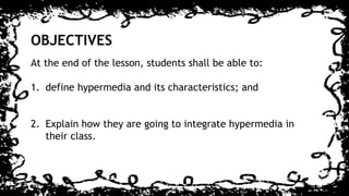 UNDERSTANDING HYPERMEDIA | PPTX