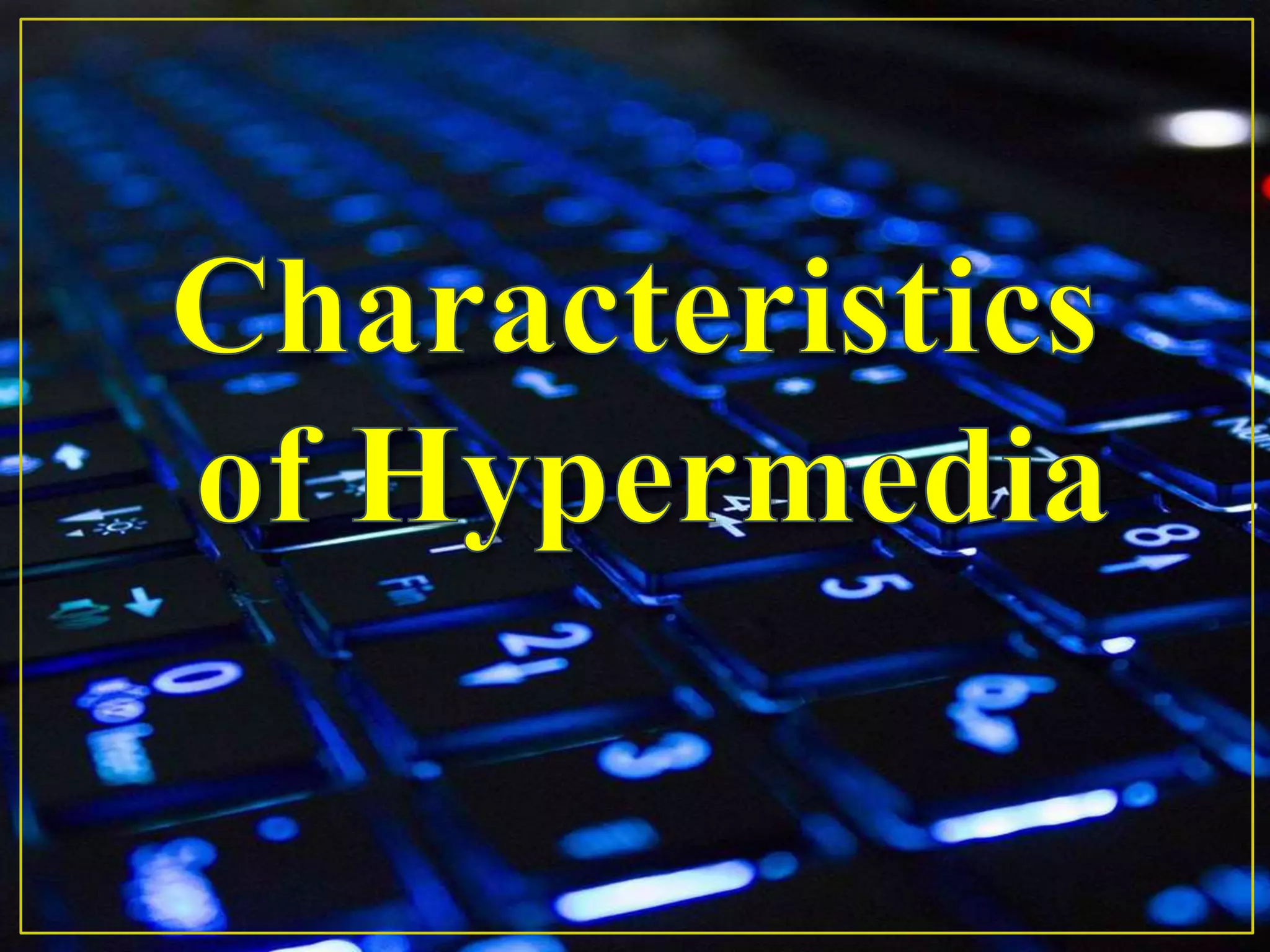 Understanding hypermedia | PPTX