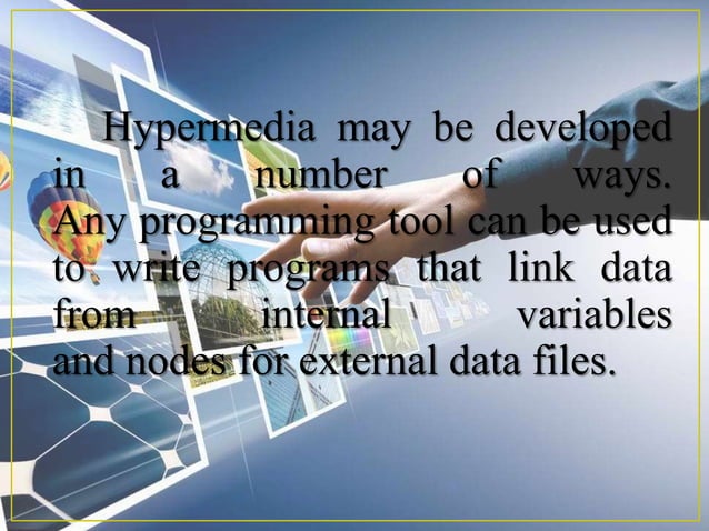 Understanding hypermedia | PPTX
