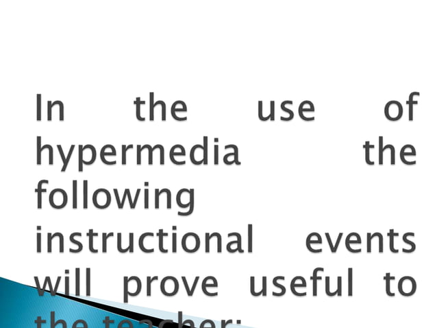 Understanding hypermedia | PPT