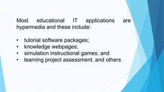 Understanding hypermedia | PPT