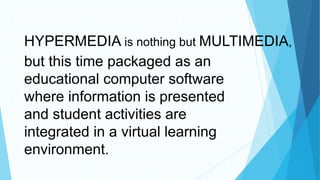 Understanding hypermedia | PPT