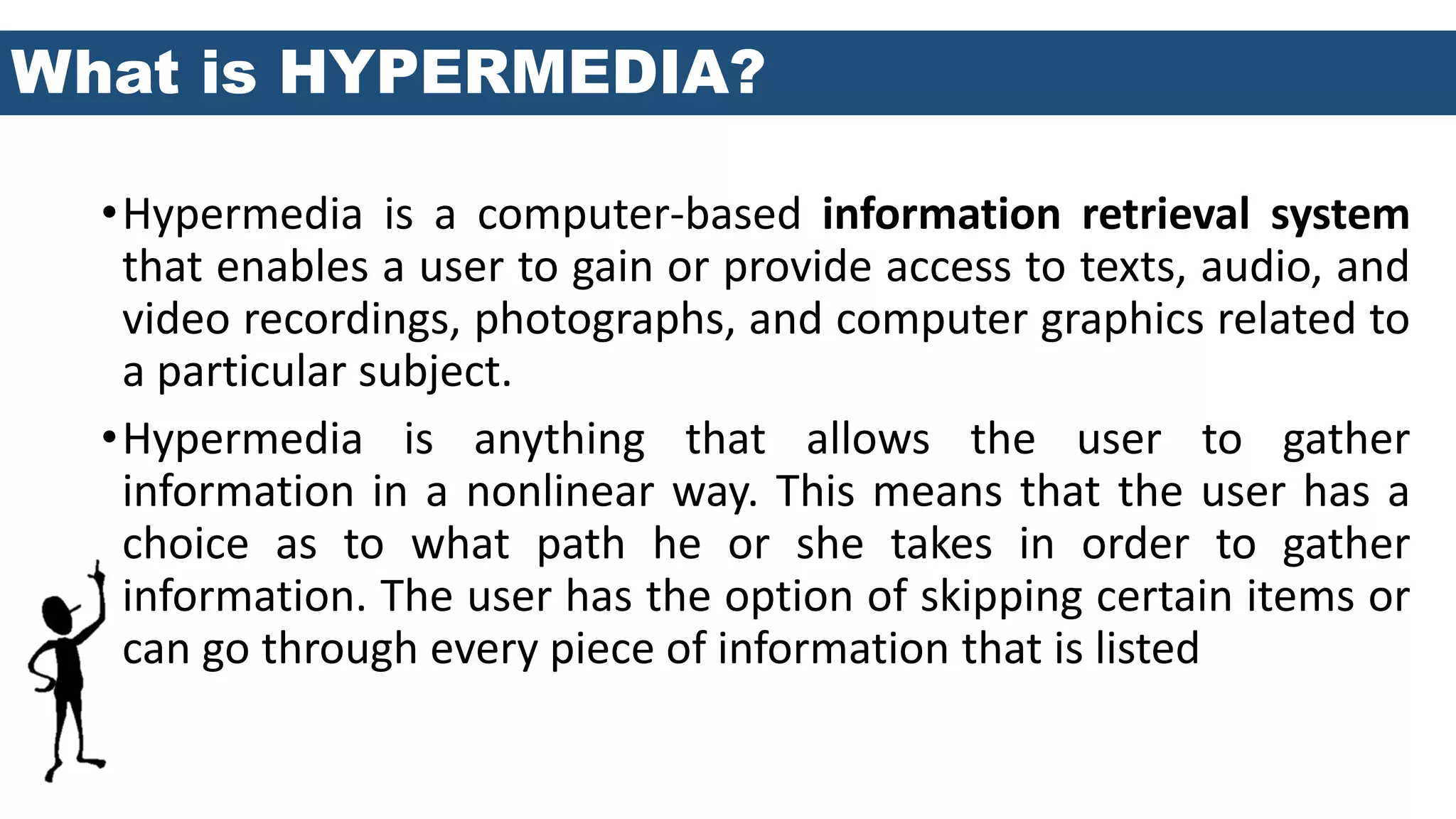 Understanding hypermedia | PPTX