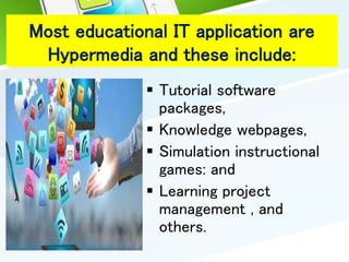 Lesson 15 Understanding hypermedia | PPTX