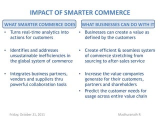 Understanding IBM Smarter Commerce | PPTX