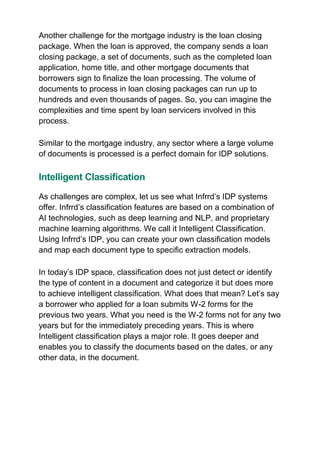 Understanding IDP: Document Classification | PDF