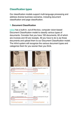 Understanding IDP: Document Classification | PDF