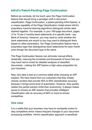Understanding IDP: Document Classification | PDF