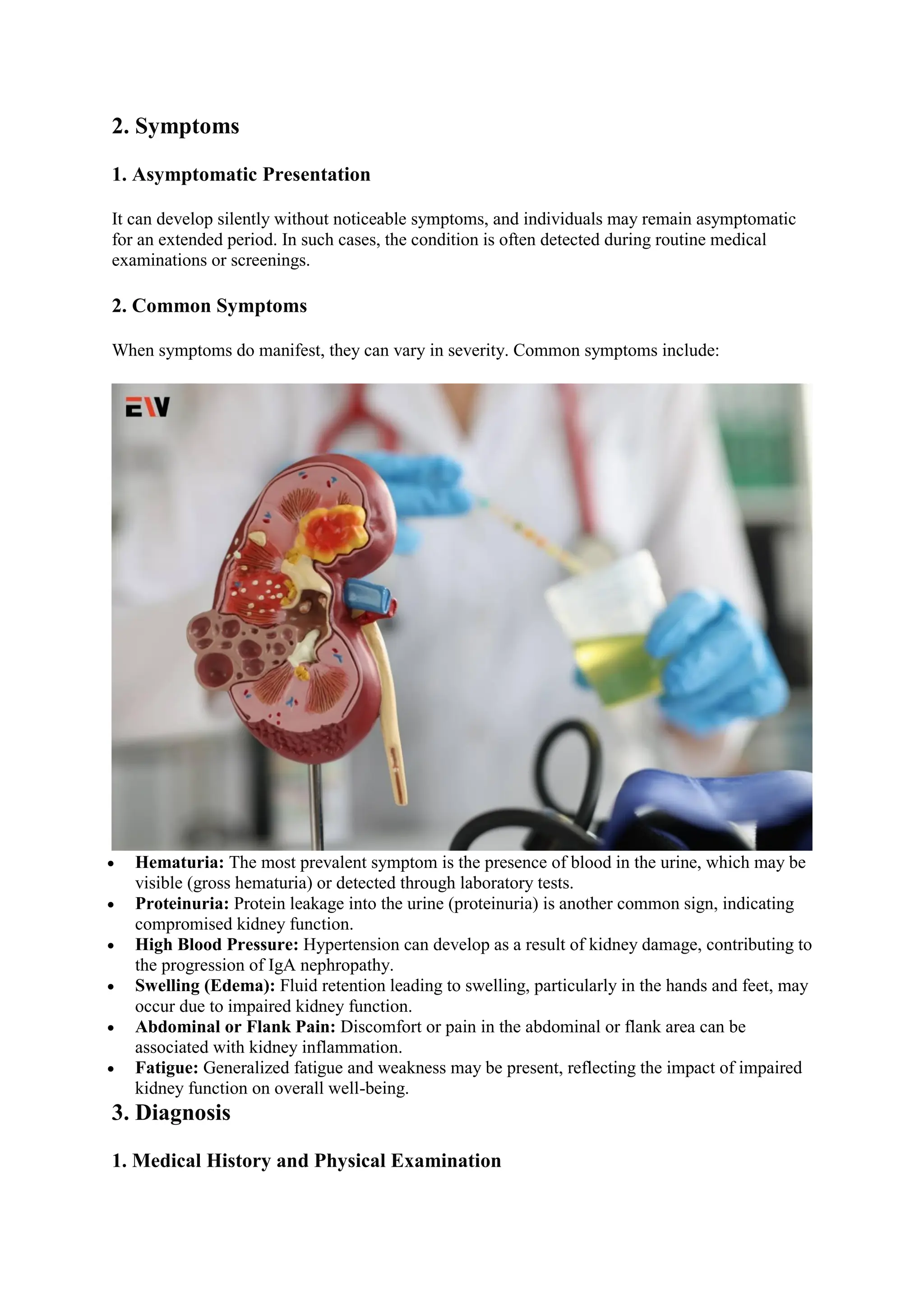 IgA nephropathy Symptoms, Causes, And Treatment | Enterprise Wired | PDF