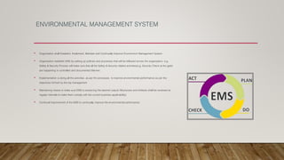 Understanding and implementing iso 14001 | PPTX