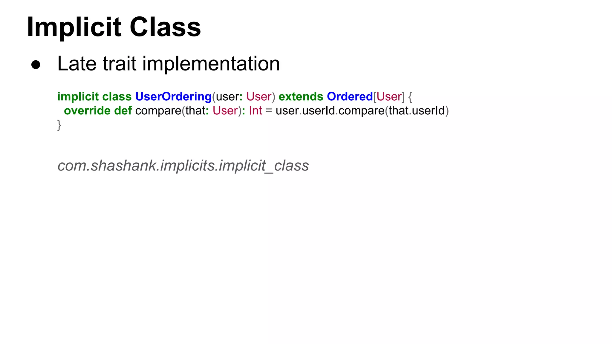 Understanding Implicits In Scala Ppt