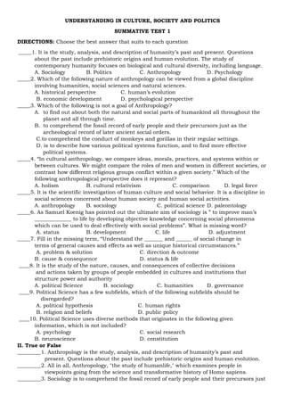 UNDERSTANDING IN CULTURE summative 1.docx