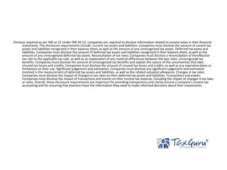 Understanding IND AS 12 – Accounting for Income Taxes.pptx