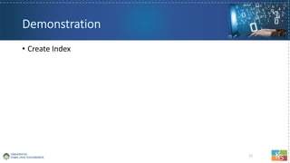 Understanding indexes in sql server | PPTX