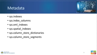 Understanding indexes in sql server | PPTX | Databases | Computer Software and Applications