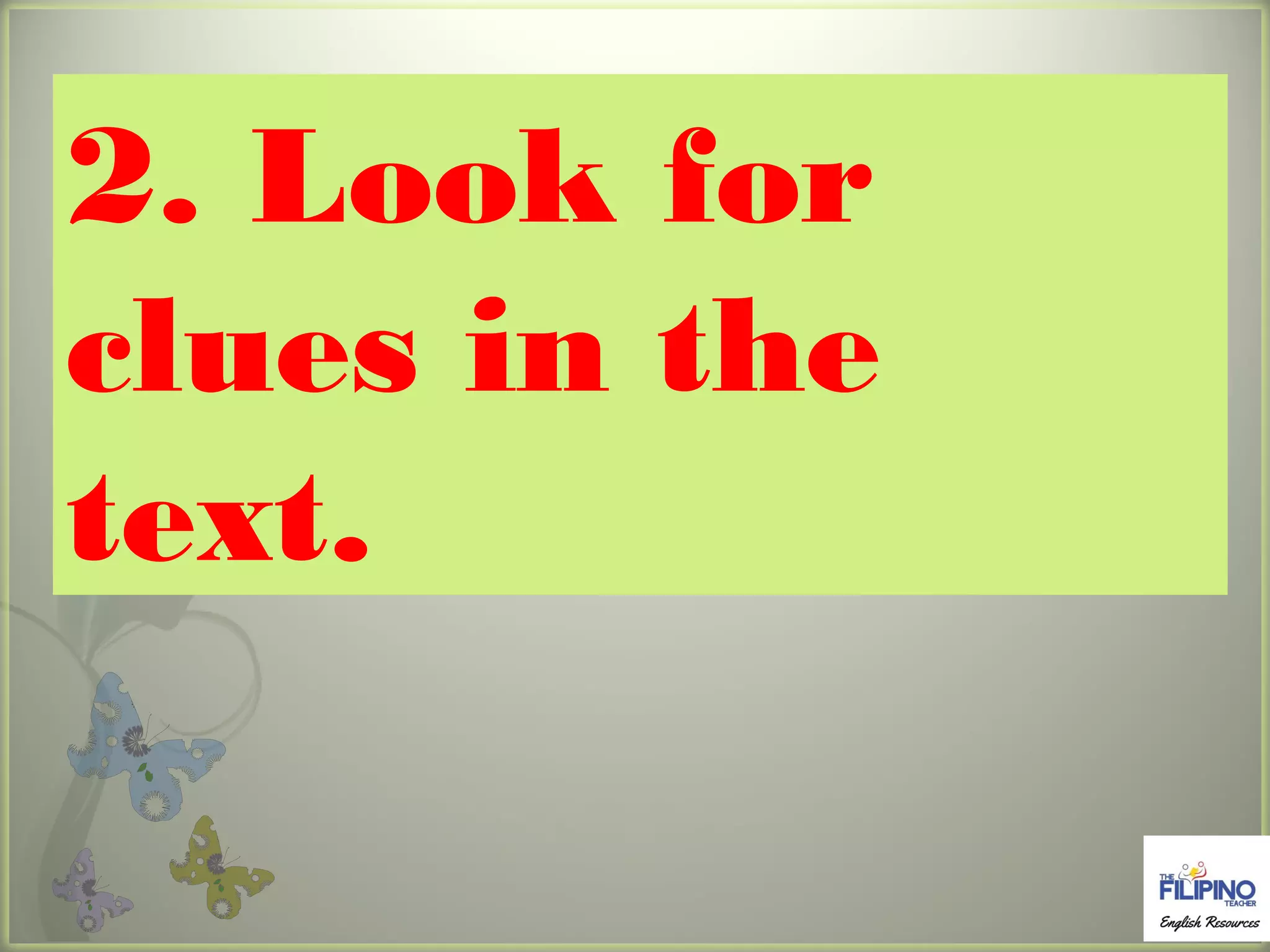 Understanding inferences | PPT