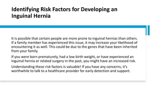 Understanding Inguinal Hernia Complete Overview Pdf