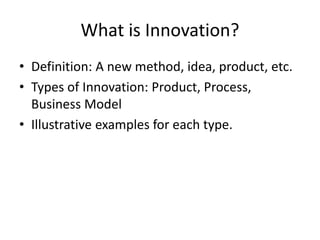 Understanding Innovation in Business (Presentation Template)pptx | PPTX