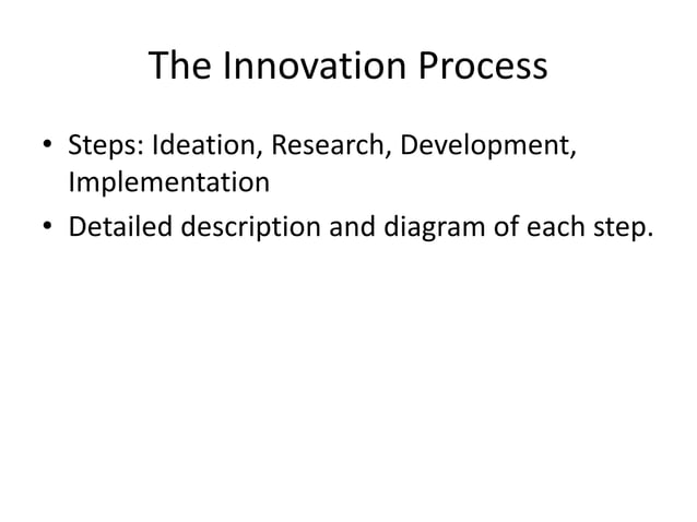Understanding Innovation in Business (Presentation Template)pptx | PPTX