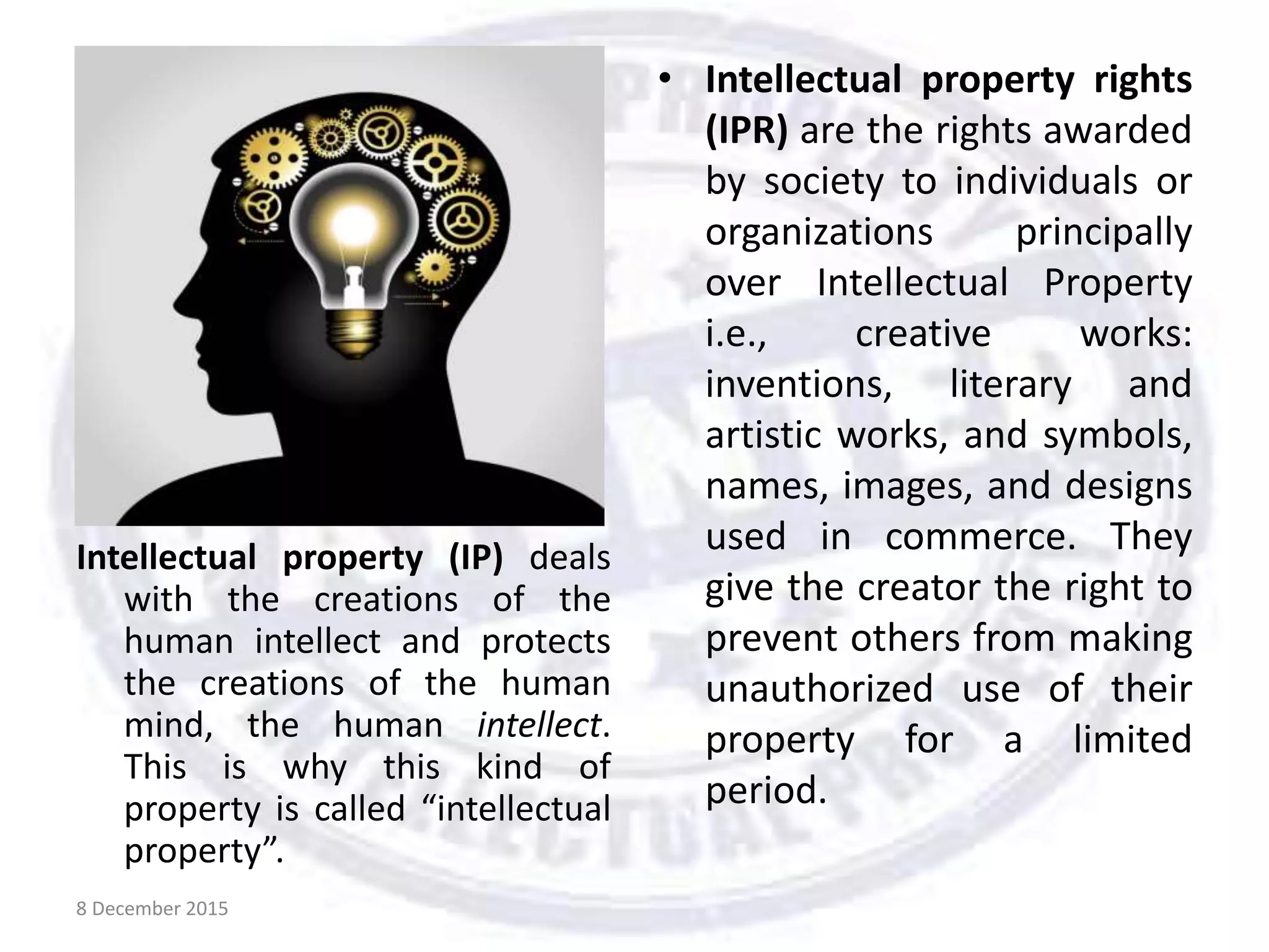 Understanding Innovation & IPR to Recreate Our Future | PPTX