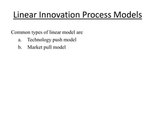 Understanding innovation process | PPTX