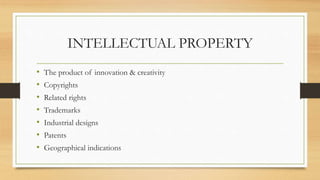 Understanding intellectual property sg | PPT