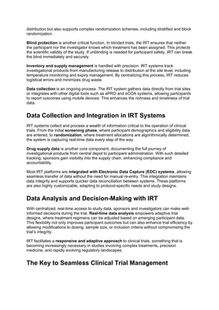 Understanding Interactive Response Technology in Clinical Trials (1).docx