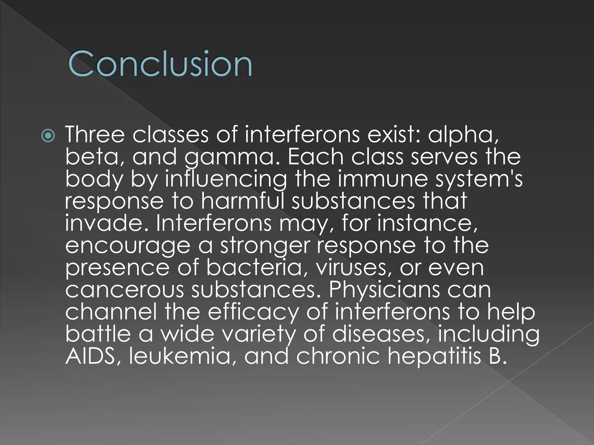 Understanding Interferons | PPTX