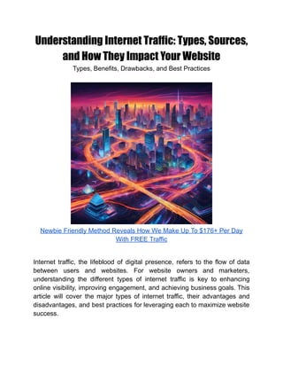Understanding Internet Traffic: Types, Sources, and How They Impact ...
