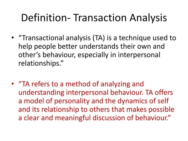 Understanding interpersonal behaviour | PPT