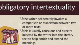 Threads Between Texts: Understanding Intertextuality in Literature" | PPTX