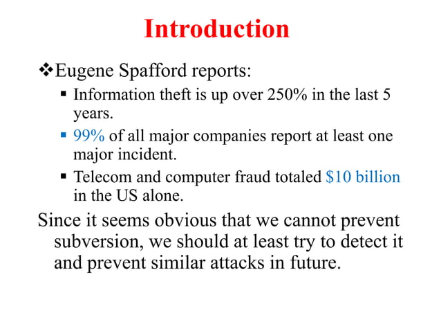 Understanding Intrusion Detection And Prevention Systems 1 Pptx