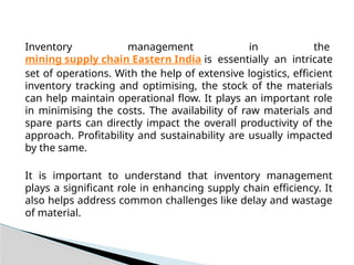 Understanding inventory management in the mining supply chain.pptx