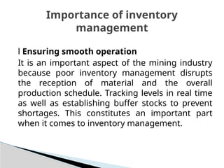 Understanding inventory management in the mining supply chain.pptx
