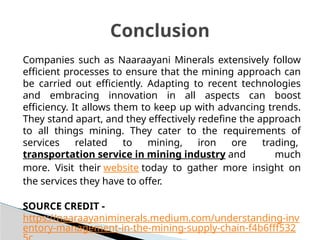 Understanding inventory management in the mining supply chain.pptx