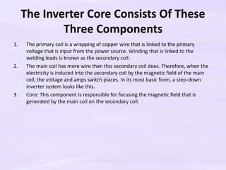 The inverter core consists of 3 components | PPTX