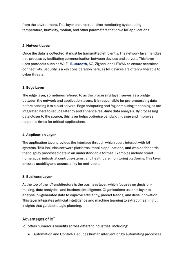 Understanding IoT and the 5-Layer Architecture of the Internet of ...