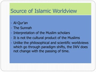 Understanding the Islamic Worldview | PDF | Islam | Religion & Spirituality