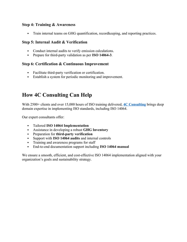 Understanding ISO 14064- A Guide to Greenhouse Gas (GHG) Management and ...