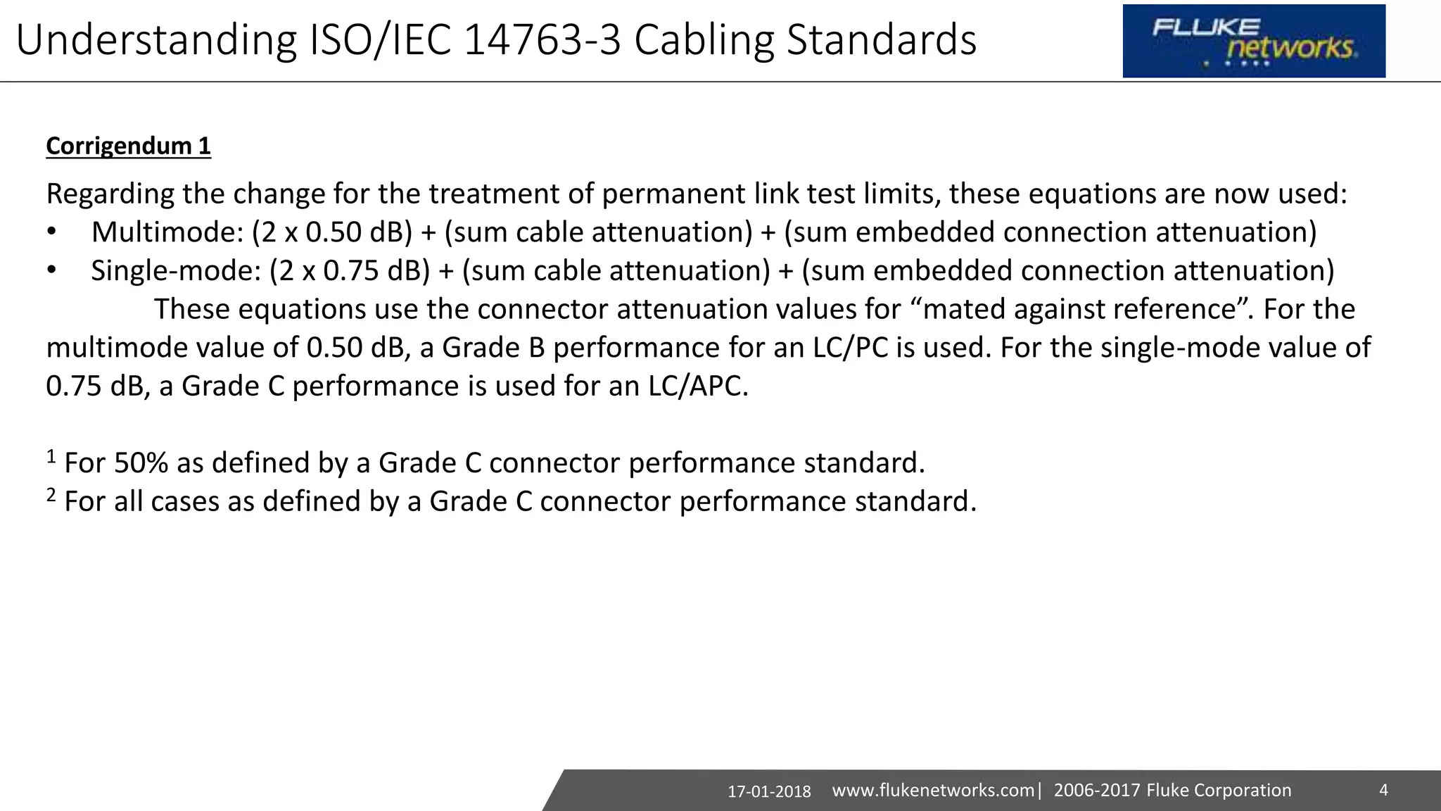 Understanding isoiec 14763 3 cabling standards | PPTX