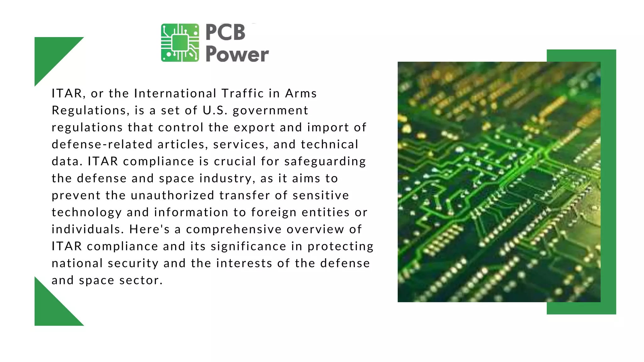 Understanding ITAR Compliance Safeguarding The Defense & Space Industry ...
