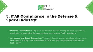Understanding ITAR Compliance Safeguarding The Defense & Space Industry ...