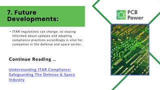 Understanding ITAR Compliance Safeguarding The Defense & Space Industry ...