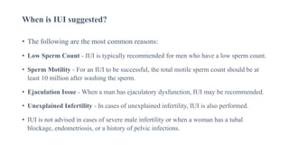 Understanding IUI Failure: Its Causes, Symptoms, and Treatments | PPTX