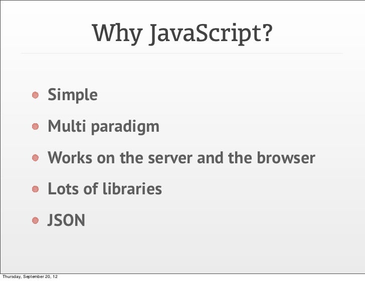 Understanding JavaScript