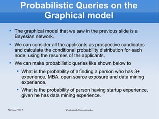 Understanding Job market using Probabilistic Graphical Models | PPT ...