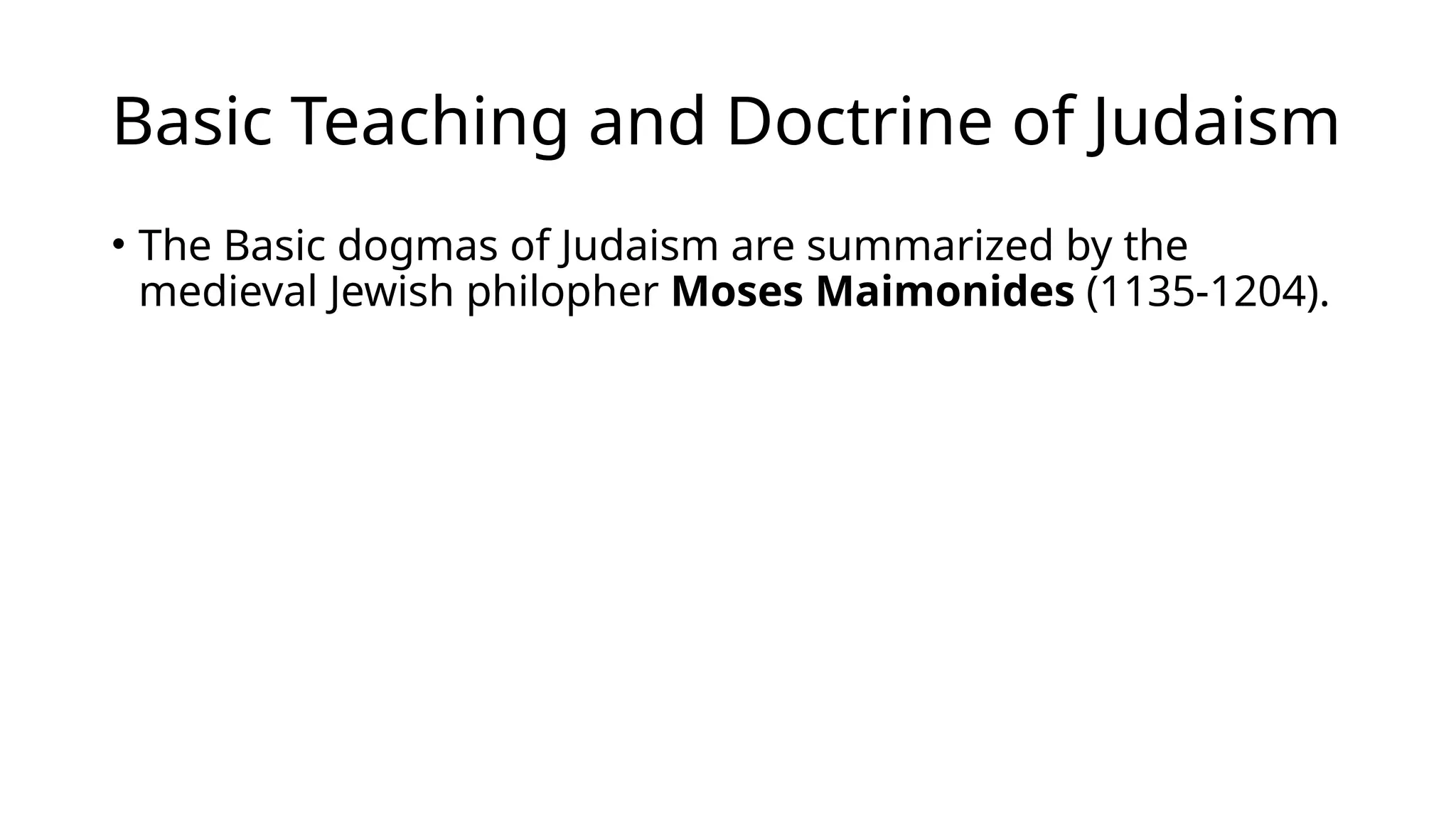 Understanding the culture, the origin and Belief system of Judaism | PPTX